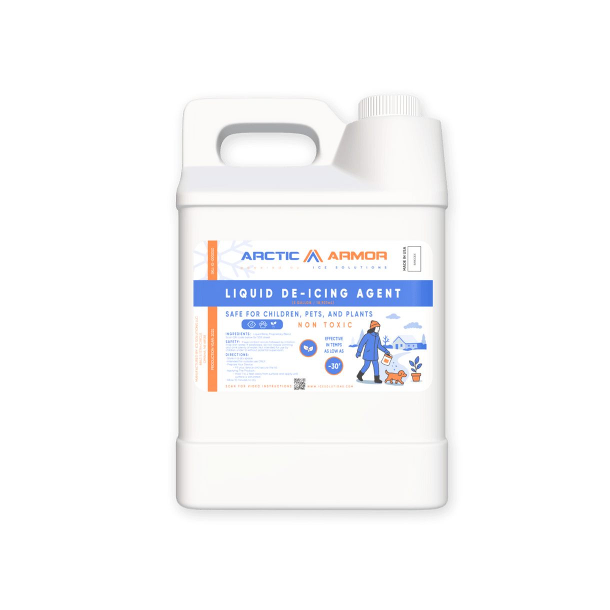 Brine Liquid De-Icer Solution | ARCTIC ARMOR™ – Ice Solutions